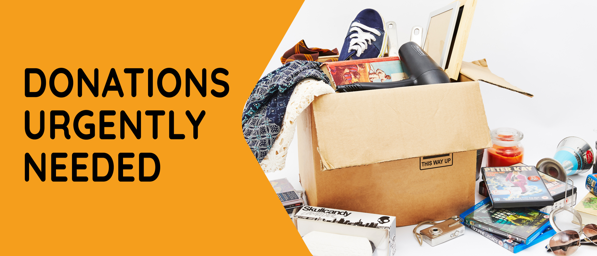 Donate goods to our shops - FARA UK